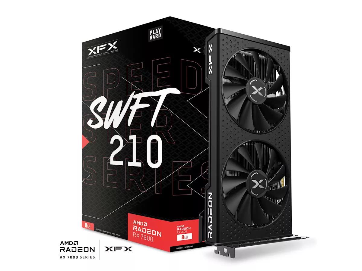 XFX SPEEDSTER SWFT210 RADEON RX 7600 CORE Gaming