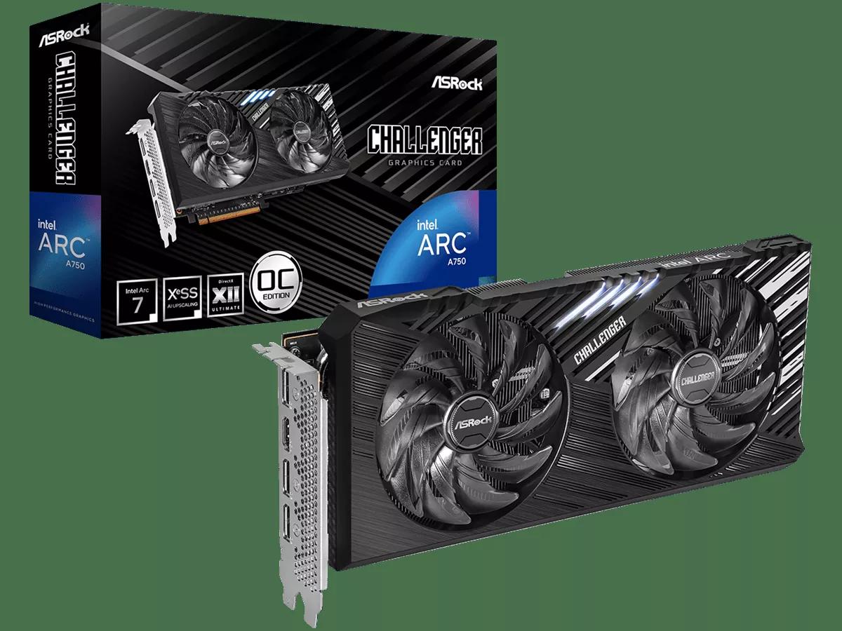 ASRock Intel Arc A750 Challenger SE 8GB OC
